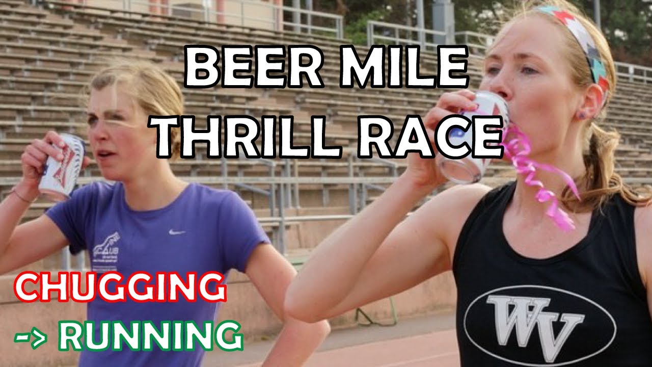 Who Started the BEER MILE? | Beer Mile Progression and History - YouTube