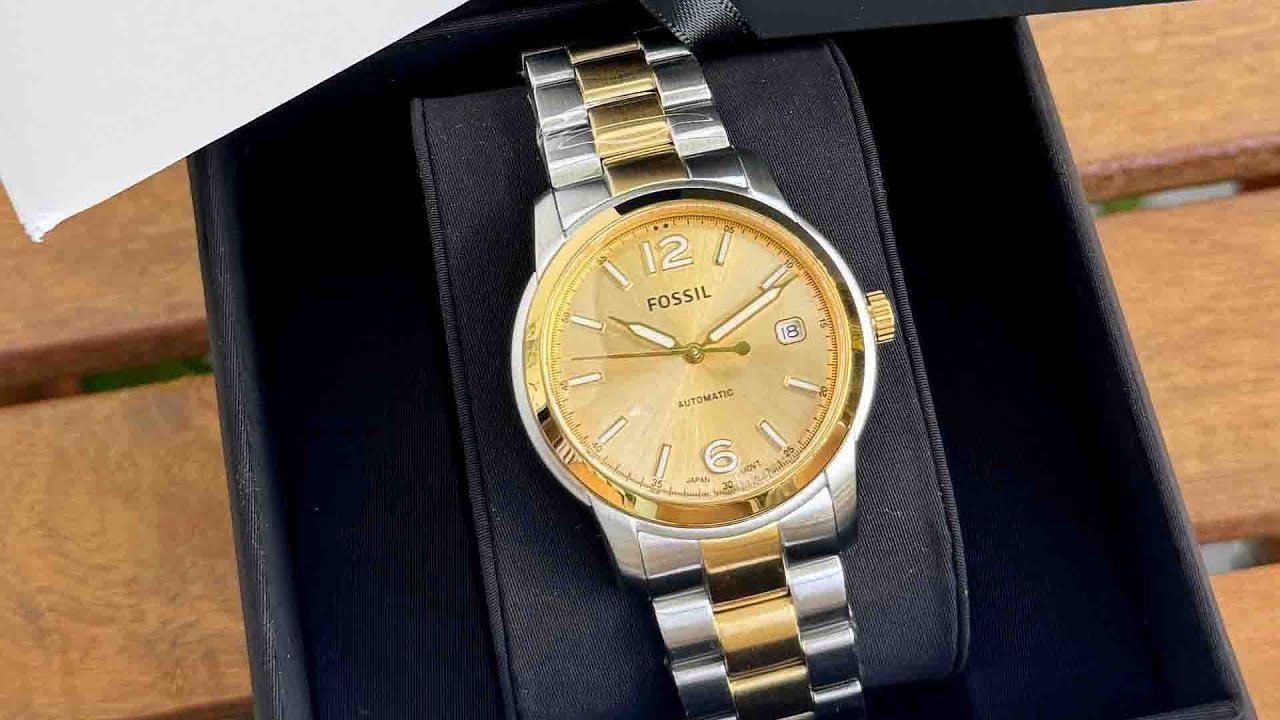 Review Lên Tay Fossil Heritage Automatic Heritage ME3228 Size 38mm ...