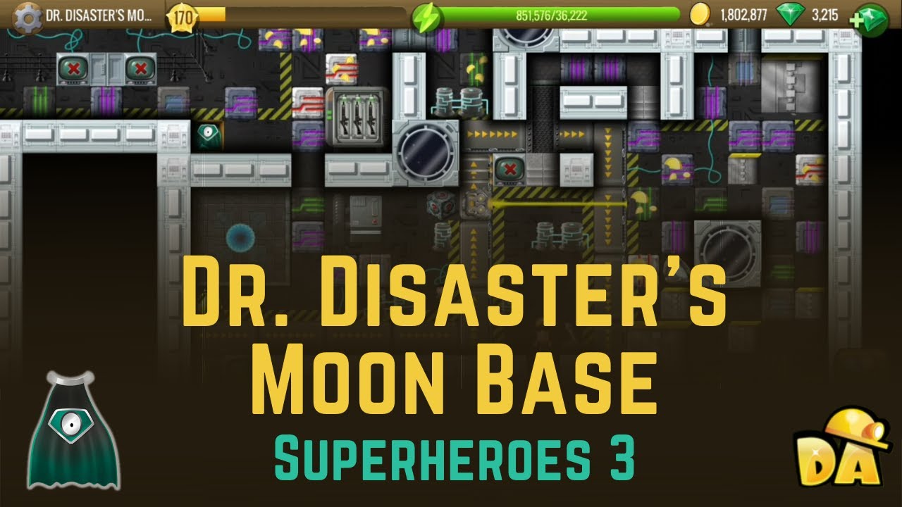 Dr. Disaster's Moon Base - #6 Superheroes 3 (2021) - Diggy's Adventure ...
