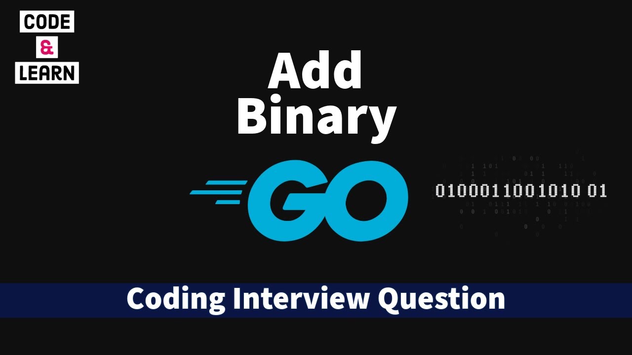 Add String Representation of Binary Numbers | Coding Interview Question | Strings - YouTube