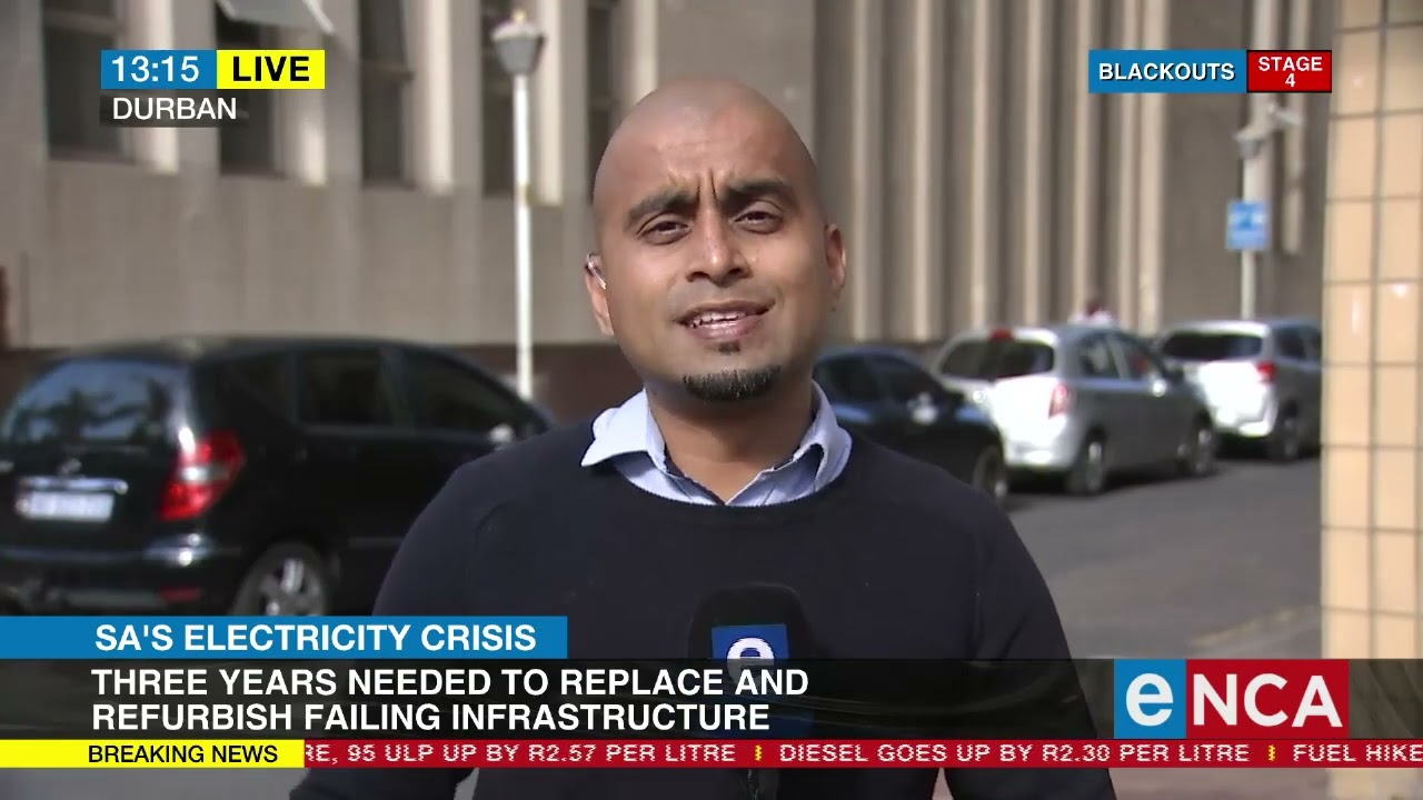 Three years needed to replace and refurbish failing infrastructure ...