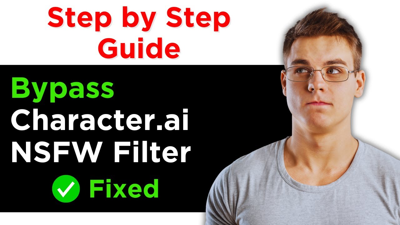 How To Bypass Character.ai Nsfw Filter - YouTube