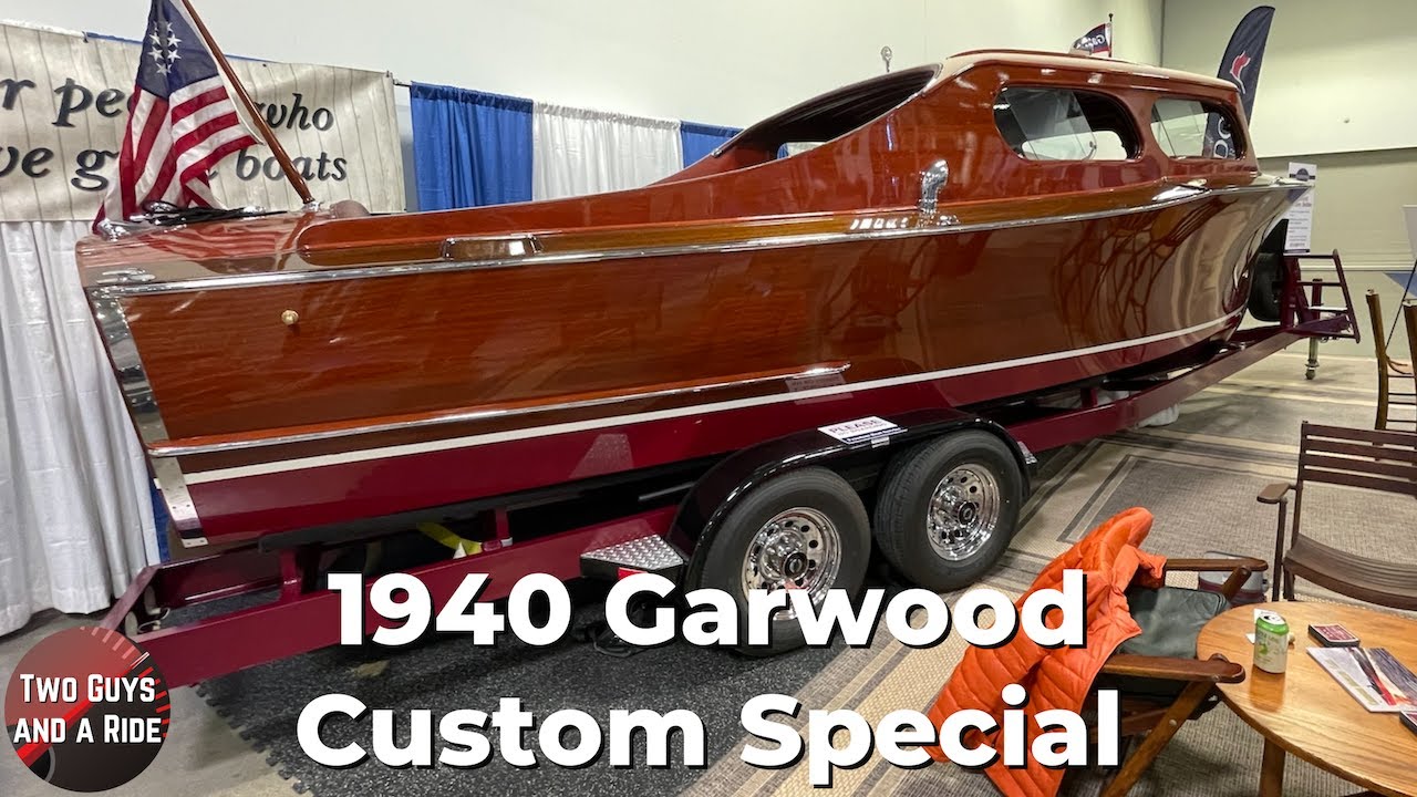 A Step Into The Past - 1940 Garwood 24’ 6” Custom Sedan - YouTube