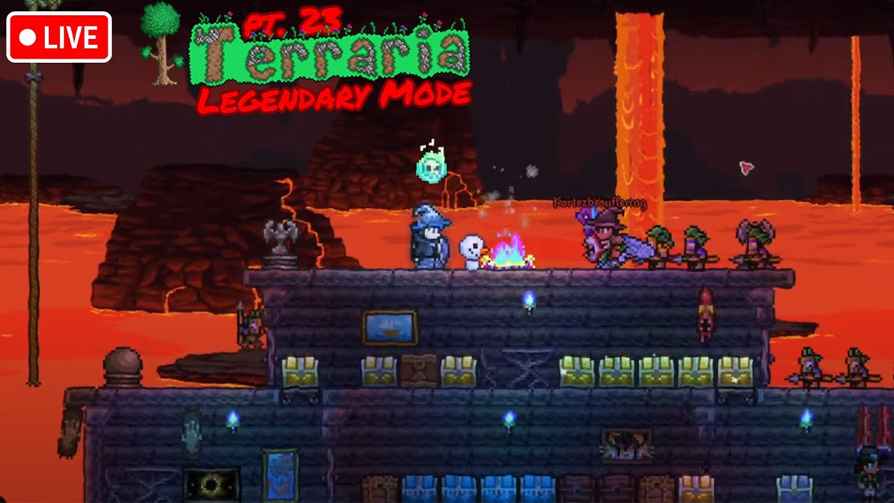 *LIVE!* 3 IDIOTS BEAT Terraria's HARDEST DIFFICULTY.. EP. 23 | Terraria: Legendary Mode - YouTube