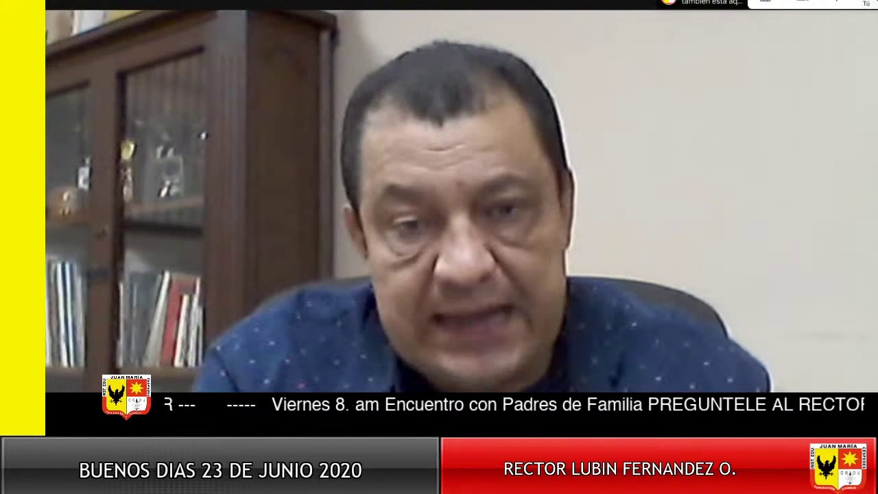 Copia de Directo del Sr Rector de la I.E Juan María Céspedes - YouTube