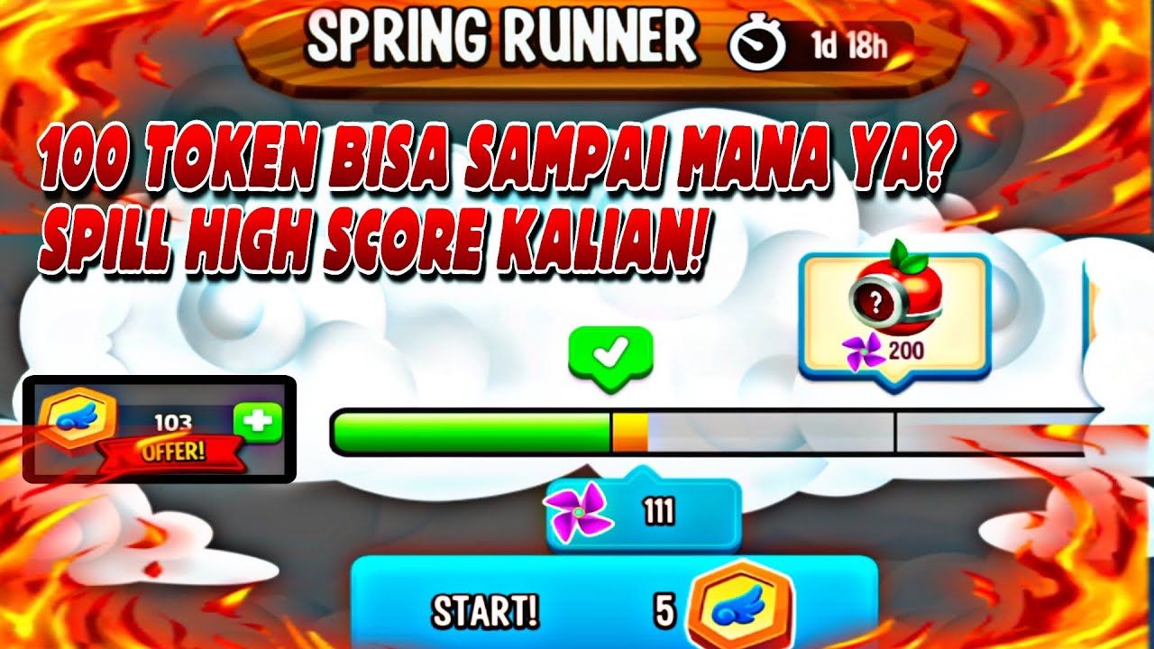 MAIN SPRING RUNNER SAMBIL BERKONSPIRASI 🔥 DRAGON CITY INDONESIA - YouTube