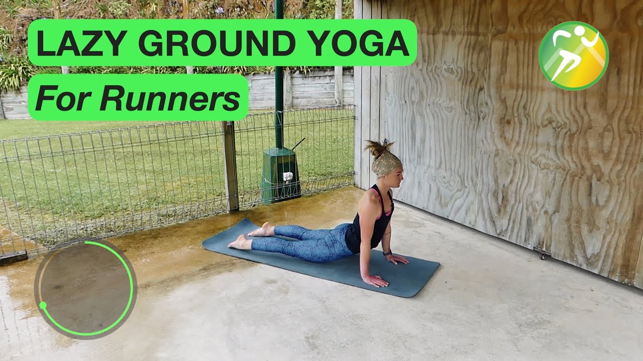 Lazy Ground Yoga | Good For Runners - YouTube