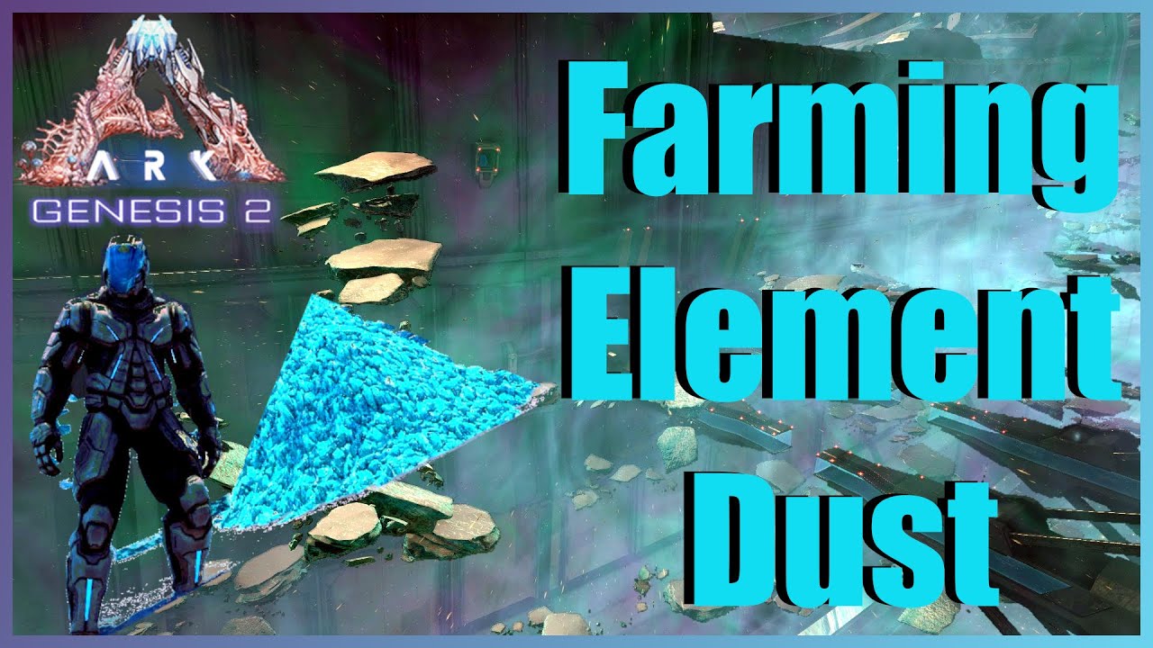 Matching Drops to Asteroids - Cyan and Element Dust - Ark Genesis 2 ...