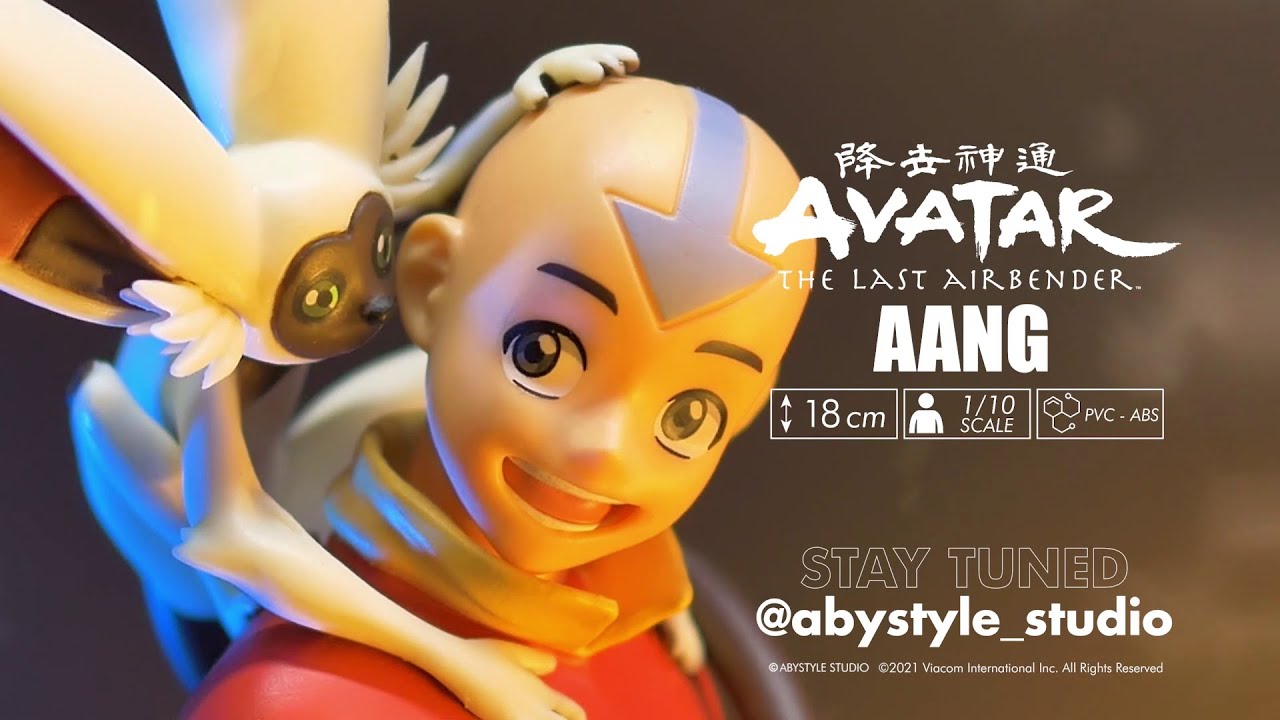 Aang figurine by ABYstyle Studio - Avatar: The Last Airbender - YouTube