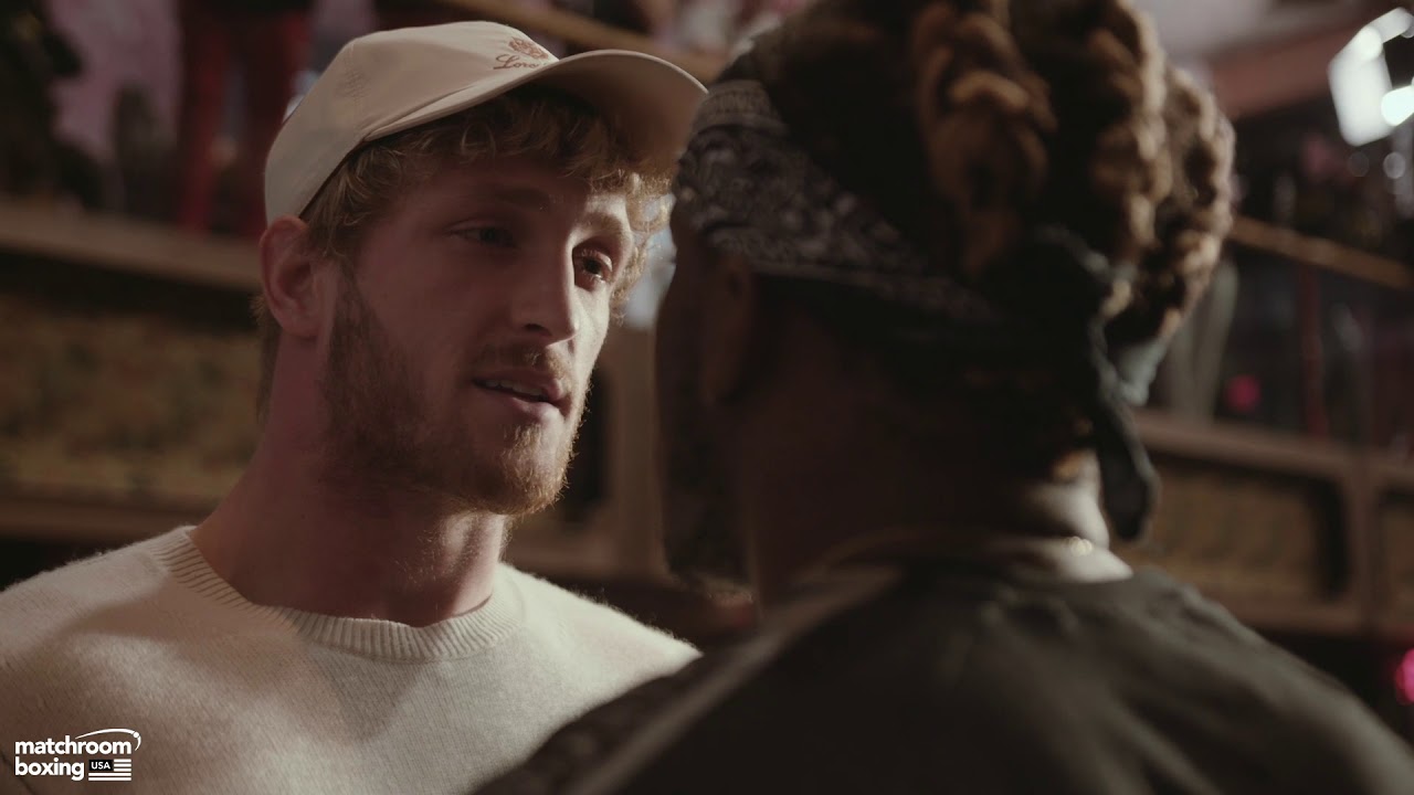 EXCLUSIVE 👀 Hear KSI and Logan Paul clash at LA press conference! - YouTube