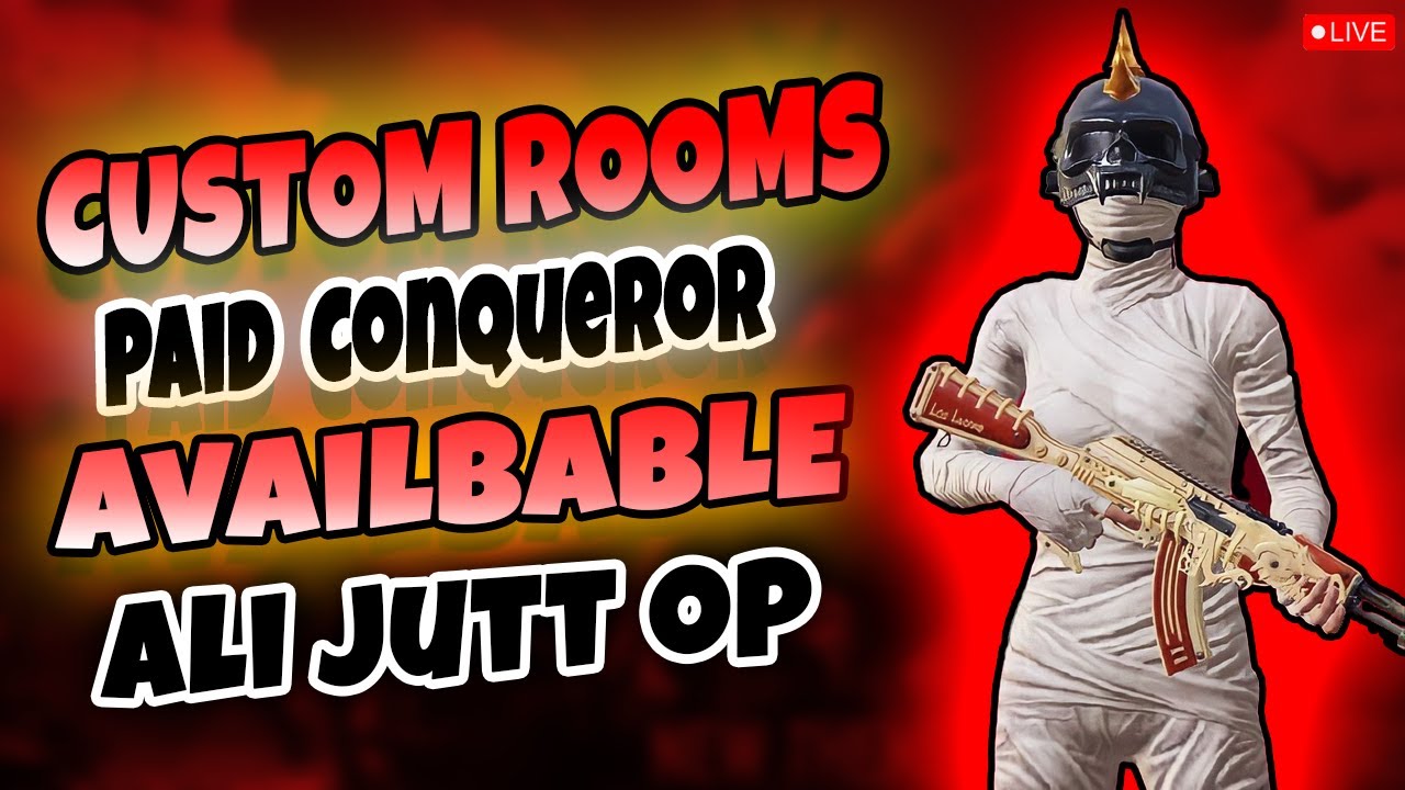 PUBG Mobile Live Custom Rooms | Competitive Tournament Practice | Ali ...