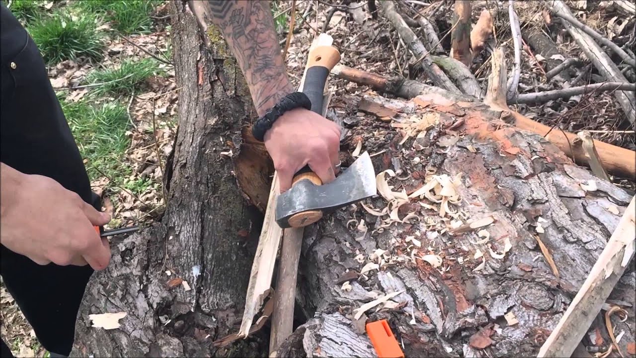 Bush Tips: (Hatchet Tips, Use & Maintanence) - YouTube