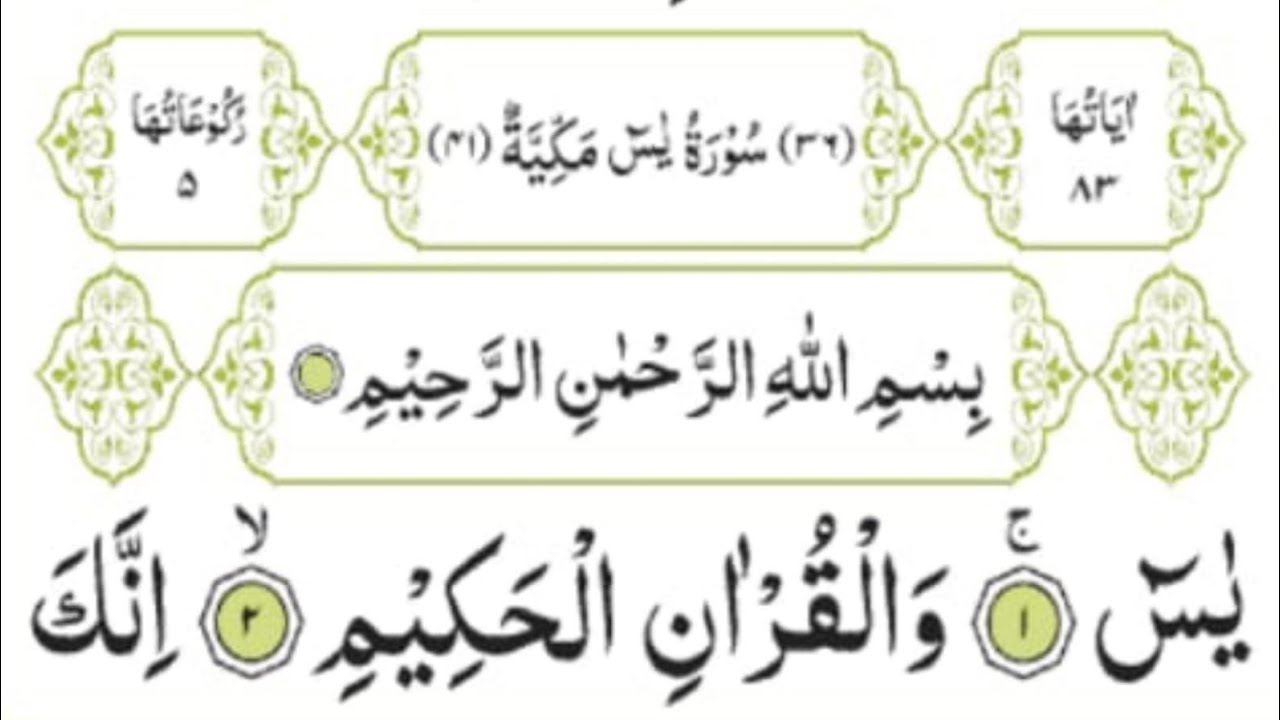 Surah Yasin(Yaseen) | Ep - 0189 By Qari Raheel | Beautiful Recitation ...