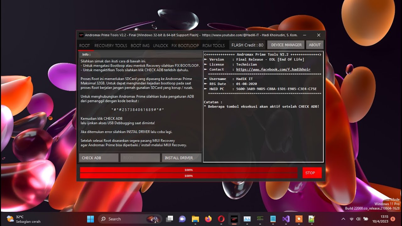 Andromax Prime Tools - V2.3 - Final [Windows 32-bit & 64-bit Support ...