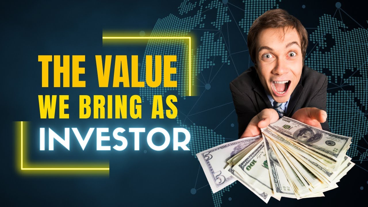 The value we bring as investors #realestate# InvestmentInsights # ...