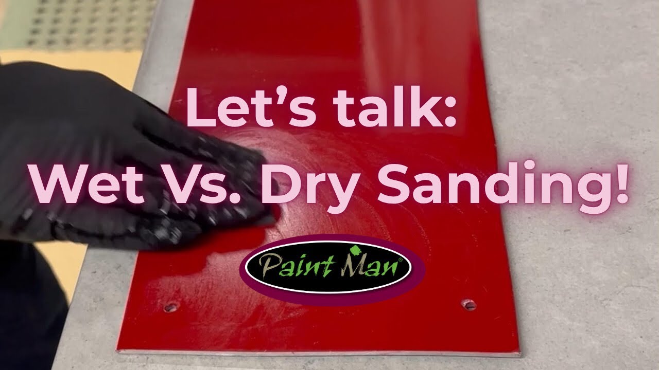 Wet Vs. Dry Sanding: Pros and Cons - YouTube