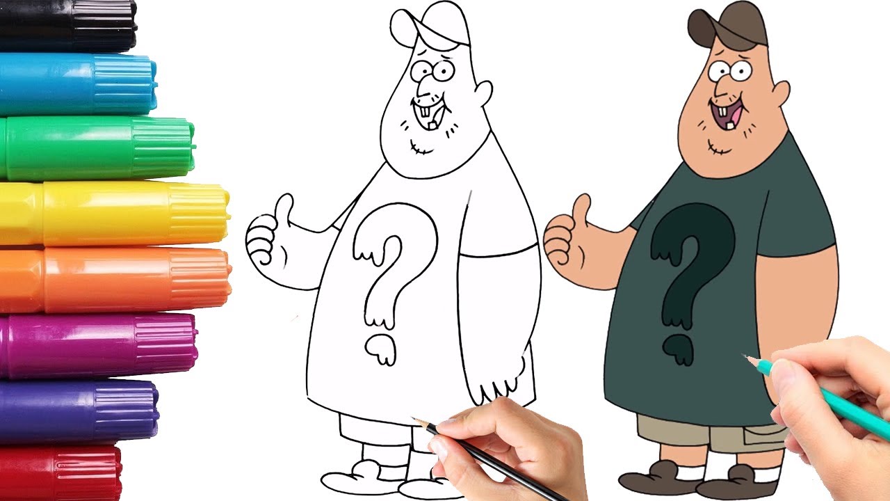 How to Draw Soos | Gravity Falls - YouTube