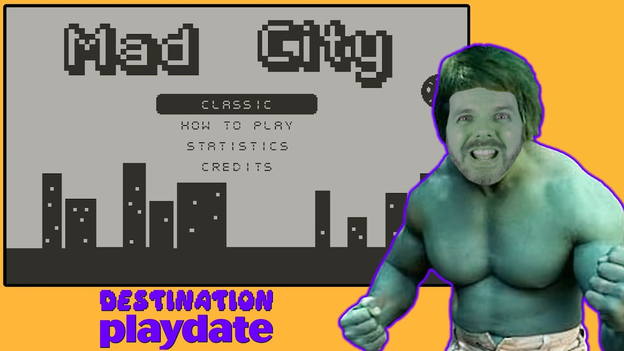 Mad City - Playdate gameplay + impressions - YouTube