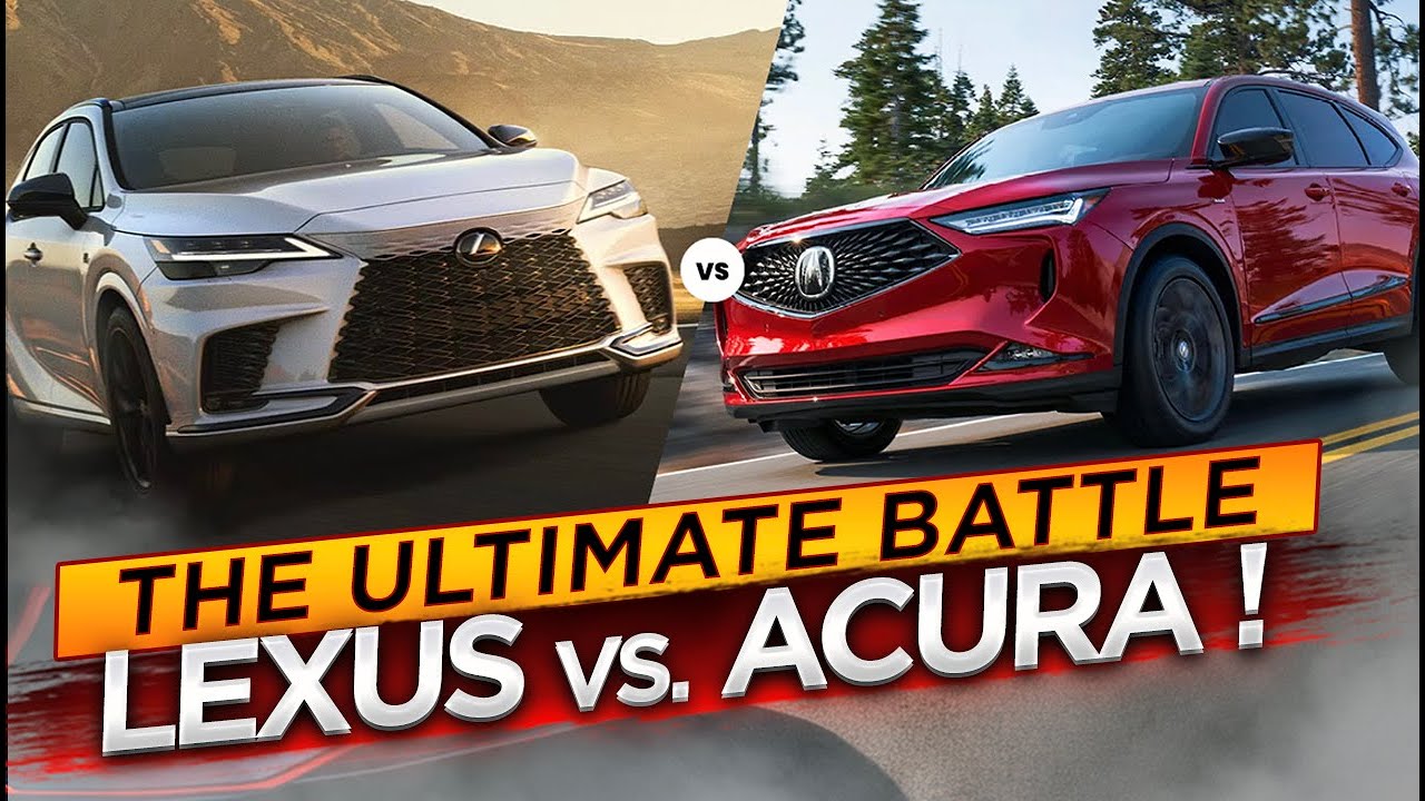 Lexus vs. Acura! The Ultimate Battle! - YouTube