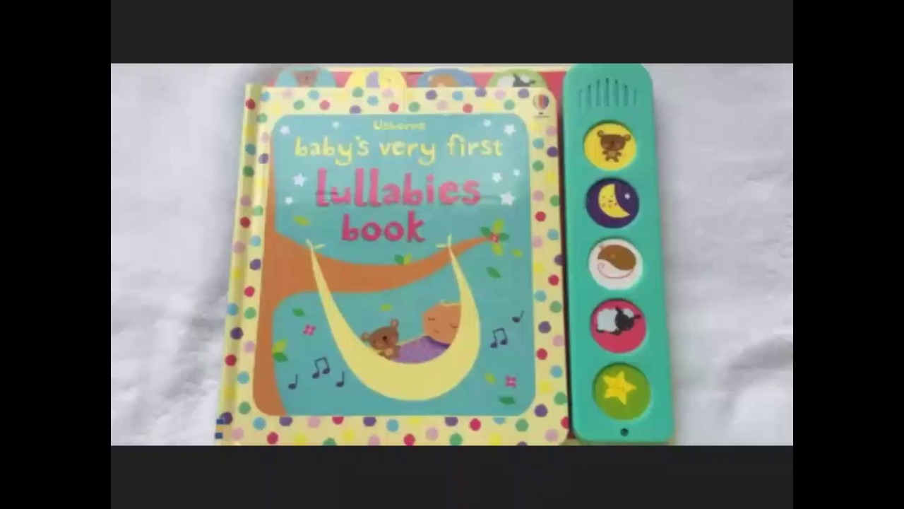 Baby's very first lullabies book. Usborne - YouTube