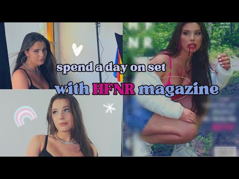 eating boys for clout | modeling for HFNR magazine vlog