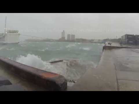 Typhoon Fitow Lashes Miyakojima, Okinawa 5th - 6th October 2013