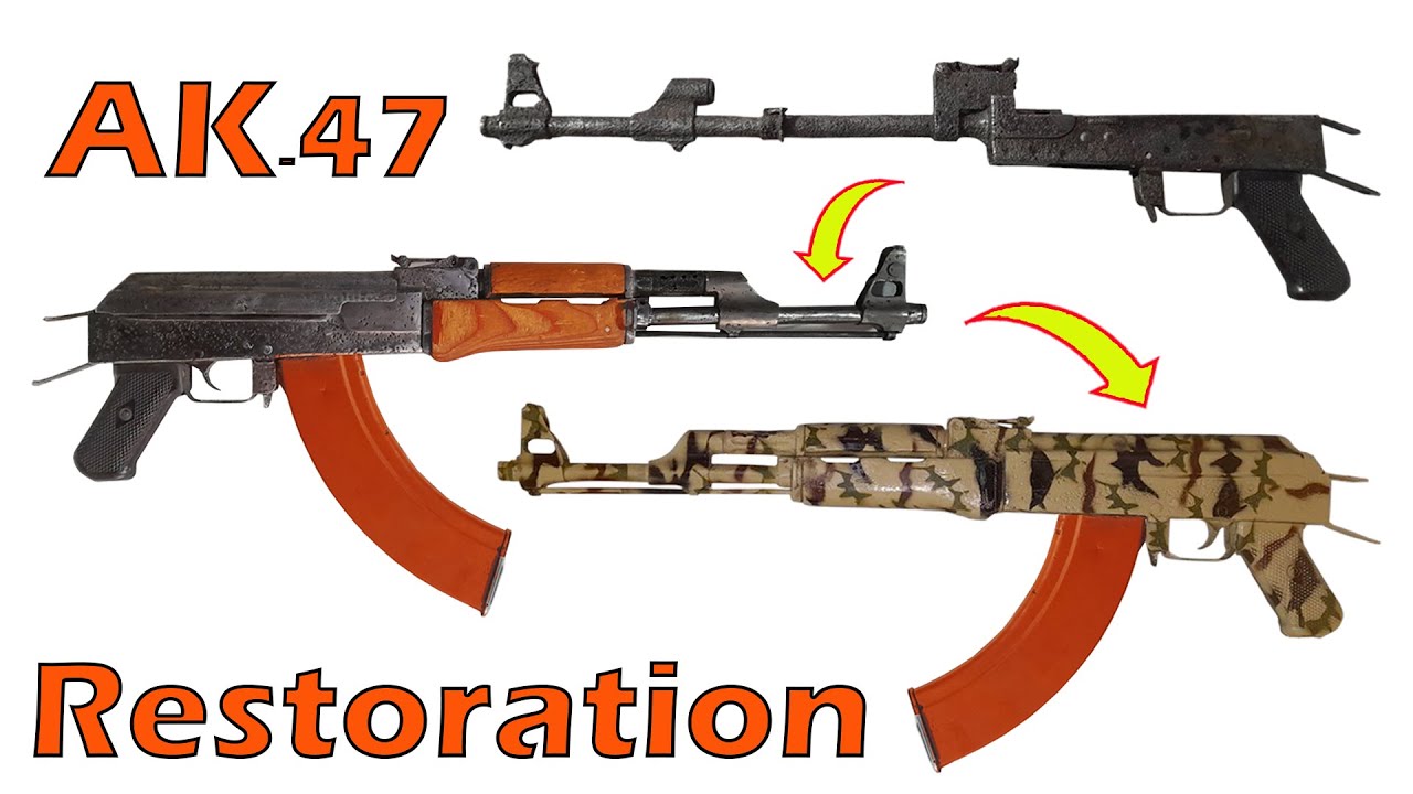 AK 47 Gun restoration #restoration #ak47 - YouTube