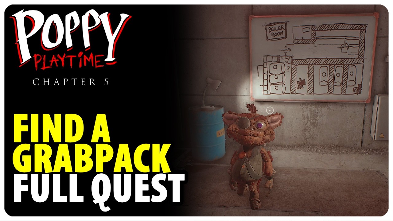 Find A Grabpack - Full Quest Walkthrough | Poppy Playtime Chapter 5 ...