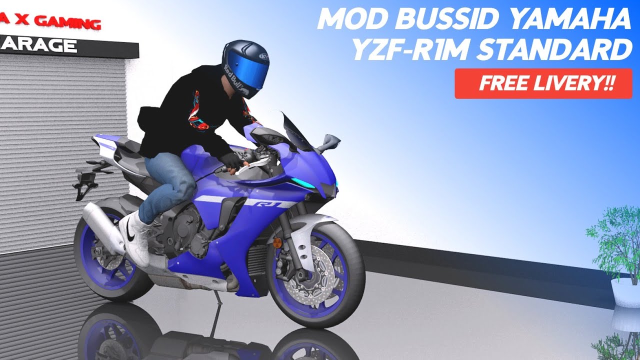 MOD BUSSID MOTOR | Yamaha YZF-R1M 2023 - YouTube