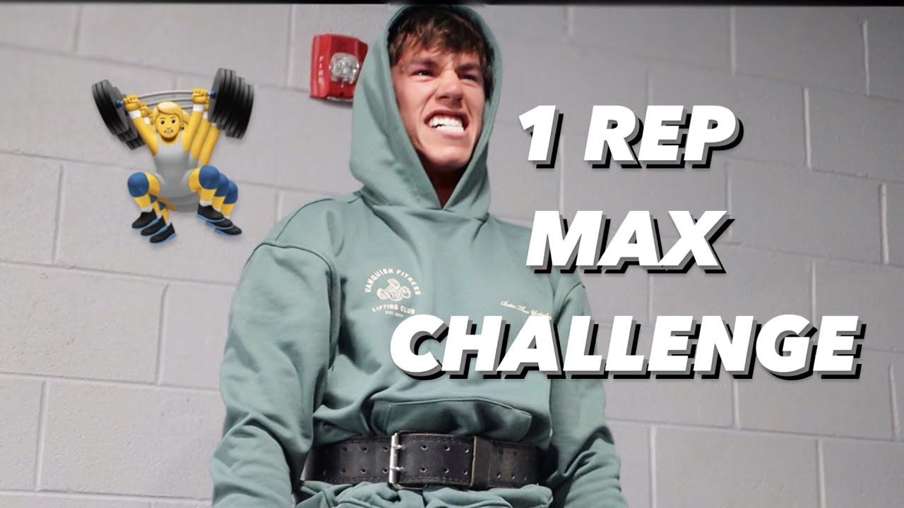 HOW MUCH CAN I LIFT? 1 rep max - YouTube