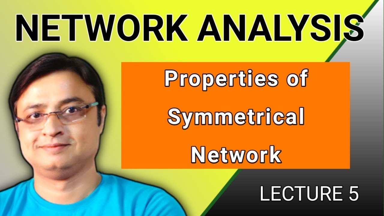 Properties of Symmetrical Network: #Lecture5 - YouTube