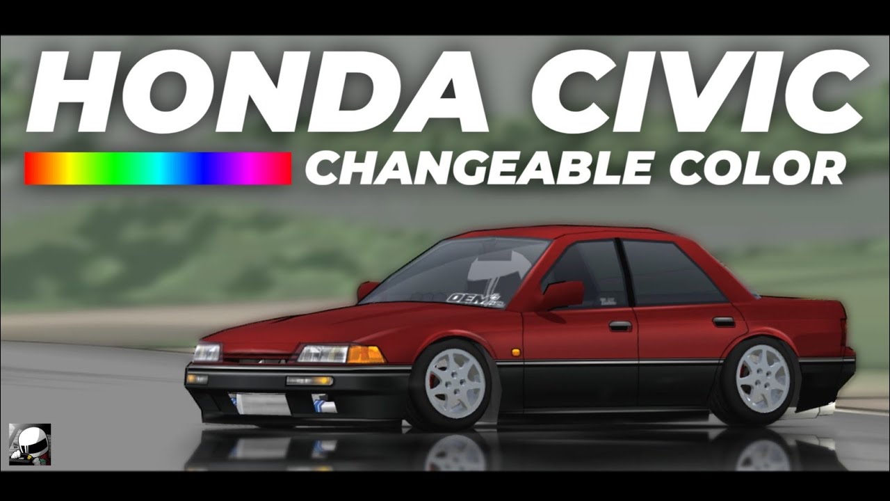 livery Honda Grand Civic Changeable Color Fr Legends - YouTube