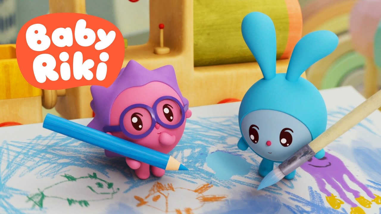 Pata colorată - Desene animate pentru Copii cu BabyRiki - YouTube