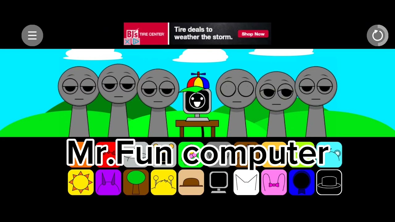 All the sprunkis names. - YouTube