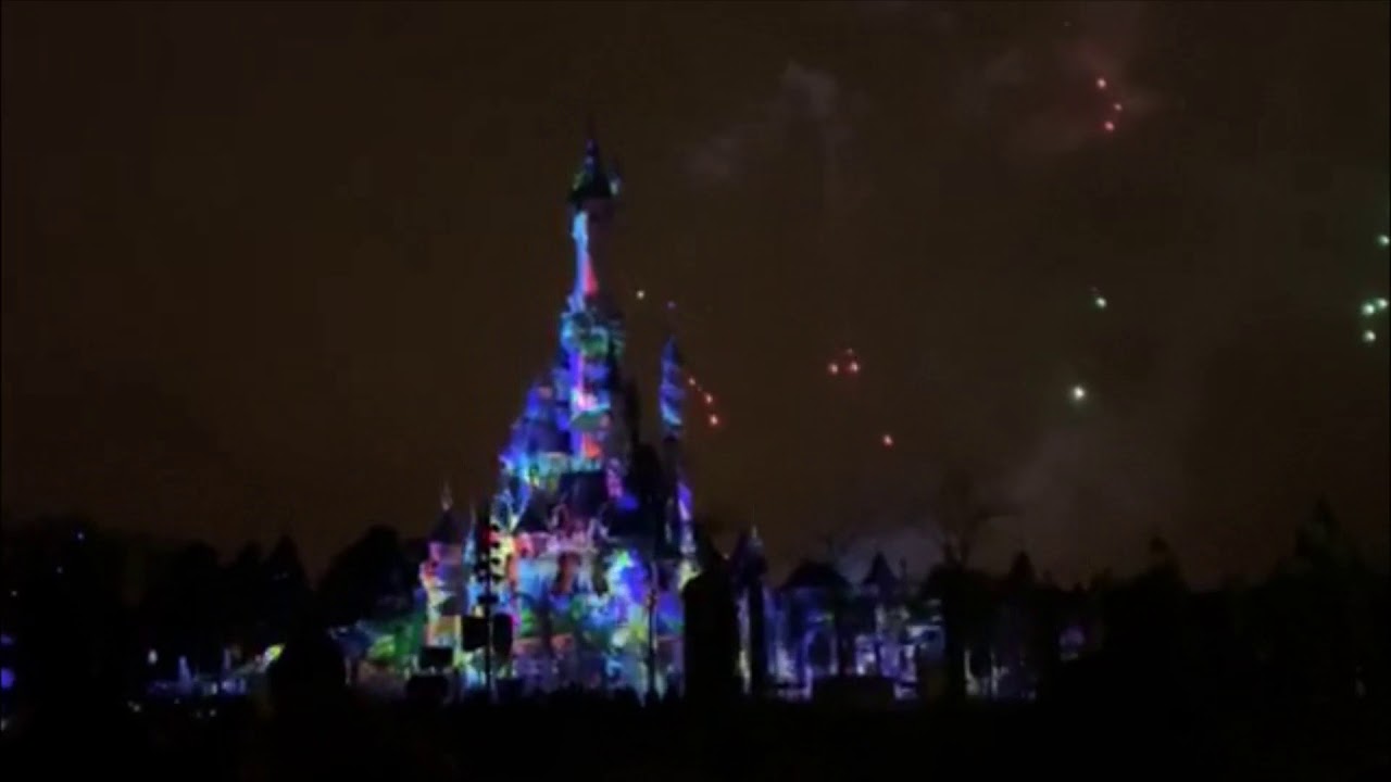 Disneyland Paris Special Magic firework or light Show @Feb 2020 ...