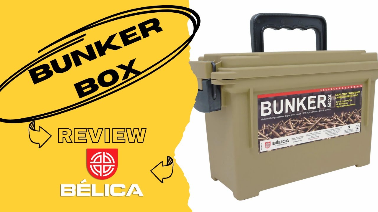 [Review] Caixa Bunker Box Belica - YouTube