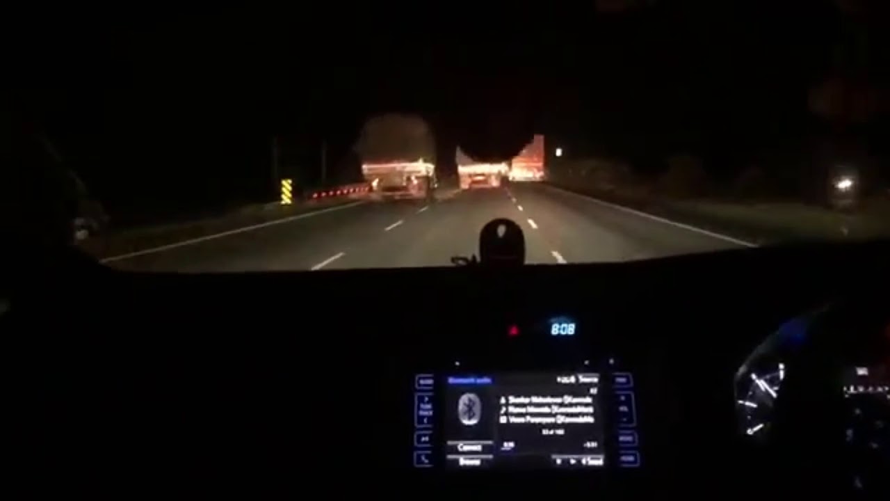 Innova Crysta night Driving - YouTube