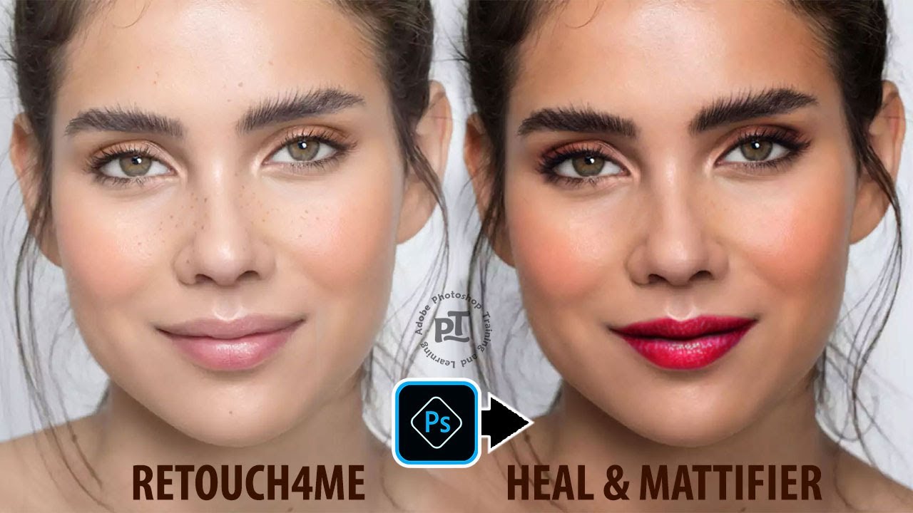 Skin Retouching Plugin for Photoshop - YouTube
