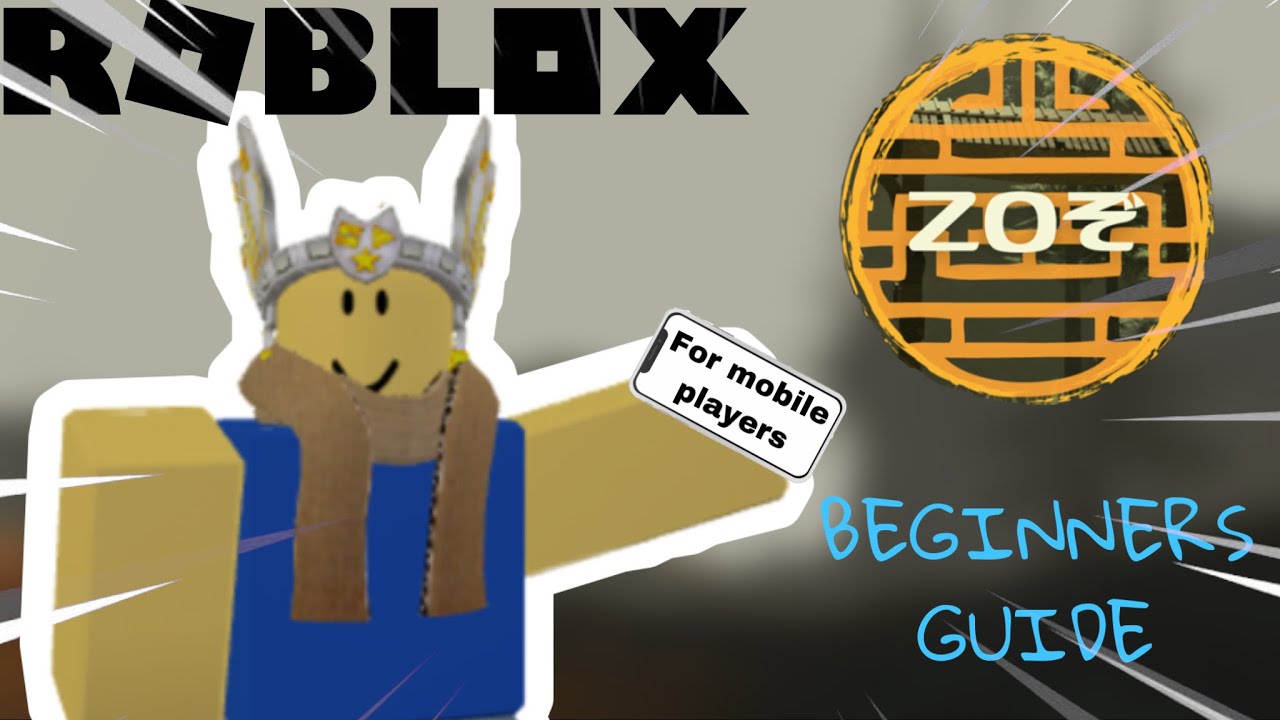 Beginners Guide To Playing Roblox ZOぞ (Mobile) - YouTube