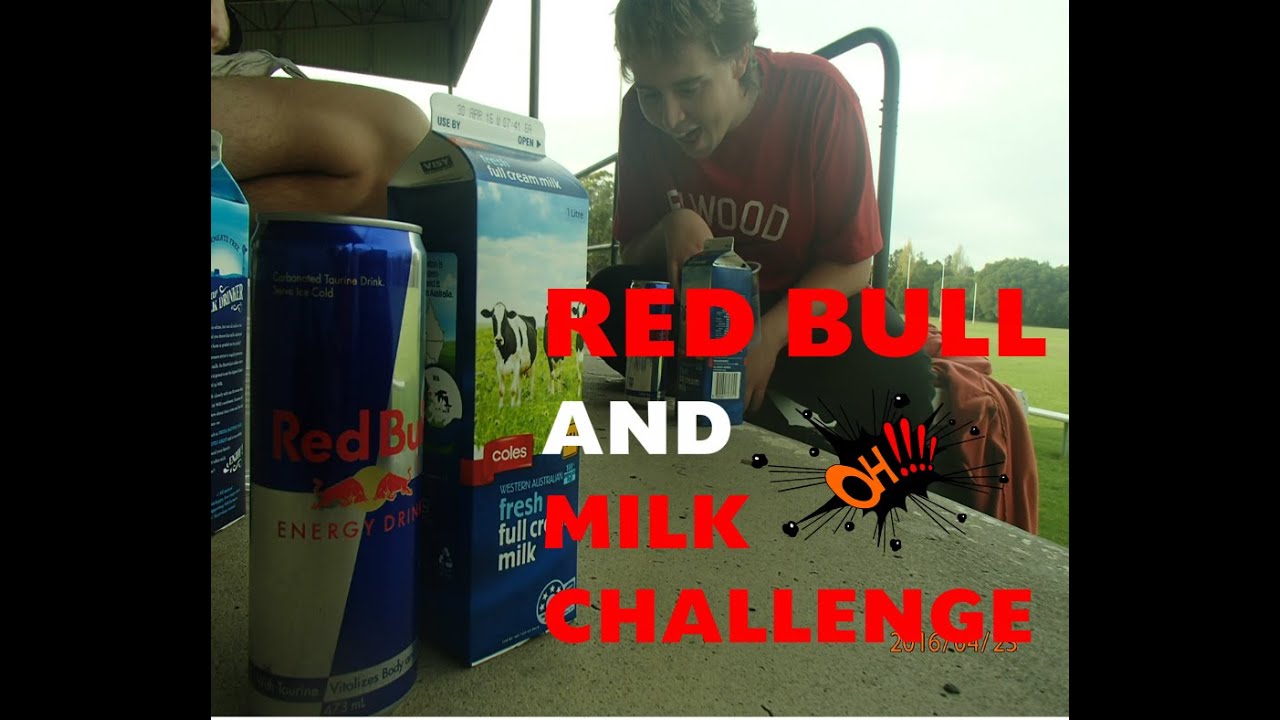 [REDBULL & MILK CHALLENGE] (750Ml) *Projectile Vomit* - YouTube