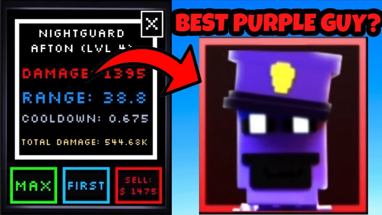 TRYING NIGHTGUARD AFTON FOR THE FIRST TIME *BEST STARTER?* (Five Nights ...