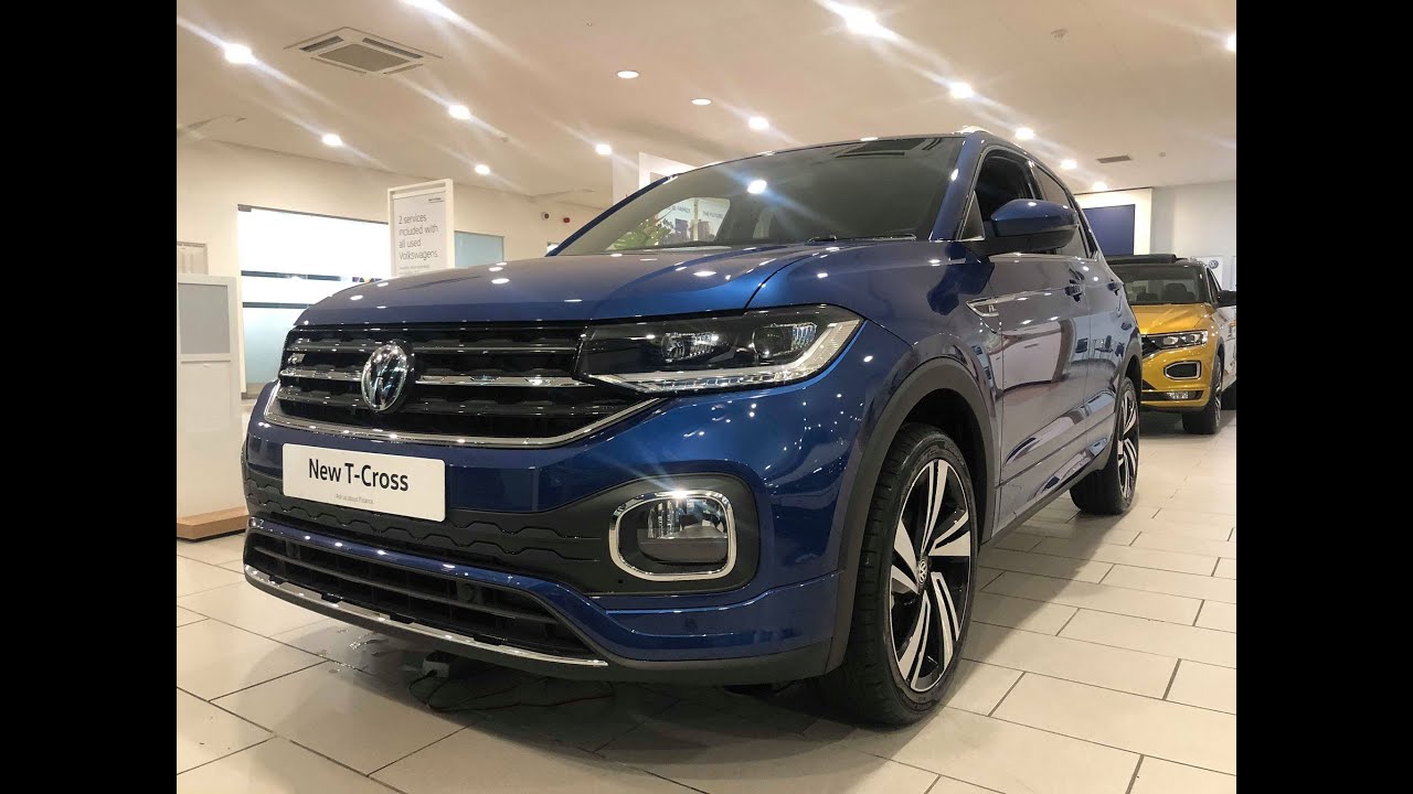 Brand New Volkswagen T-Cross R-Line 1.0Tsi 'Reef Blue' In Stock ...
