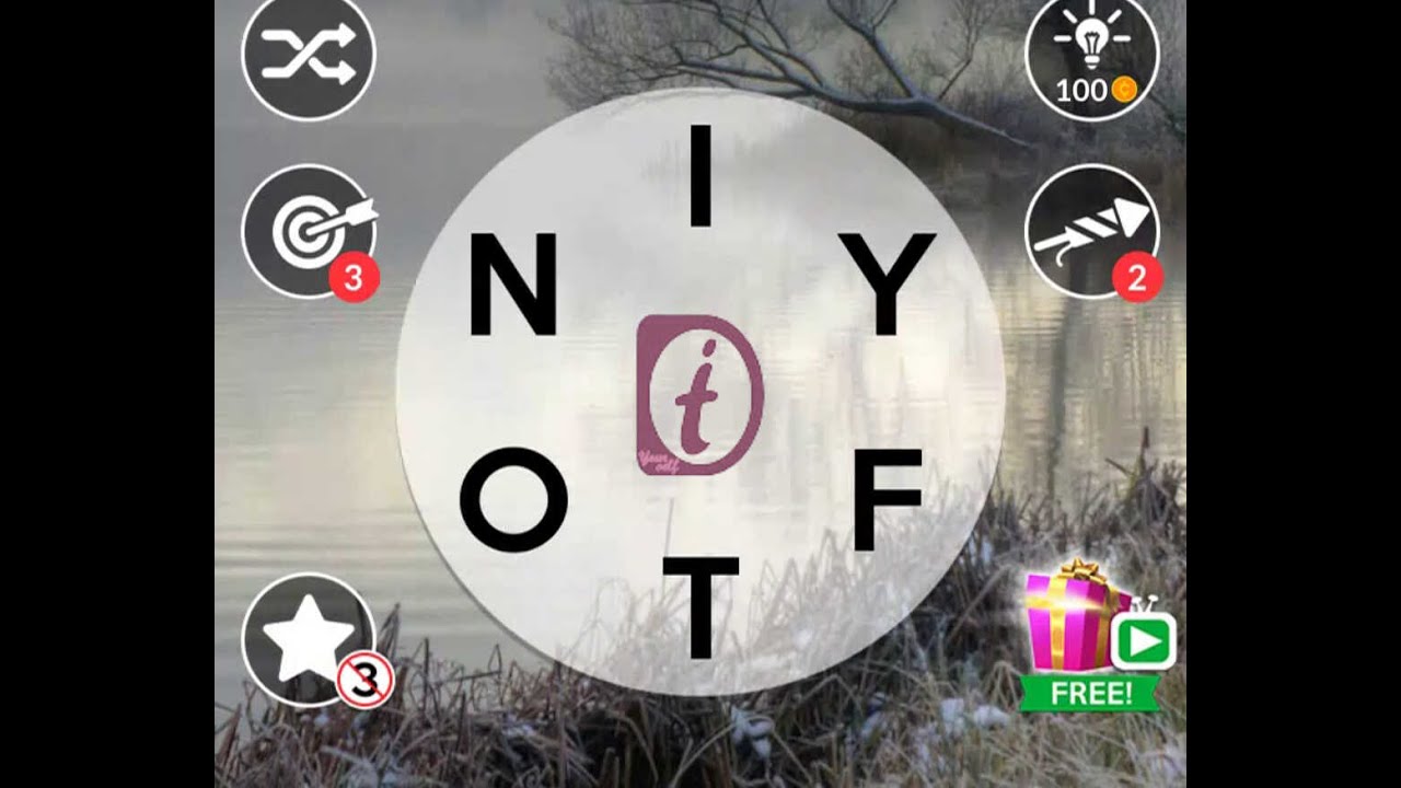 1317 Wordscapes Fog Lake Level 1317 - YouTube