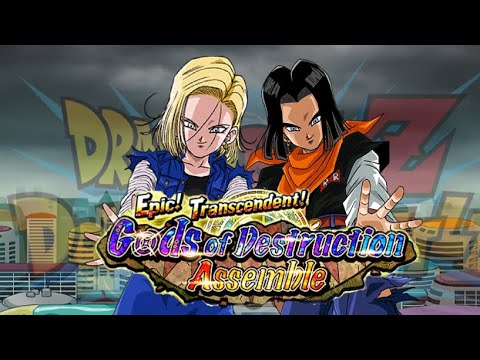 INSANE ABILITY: TEQ ANDROID #17 & #18 (FUTURE) VS THE GODS OF ...