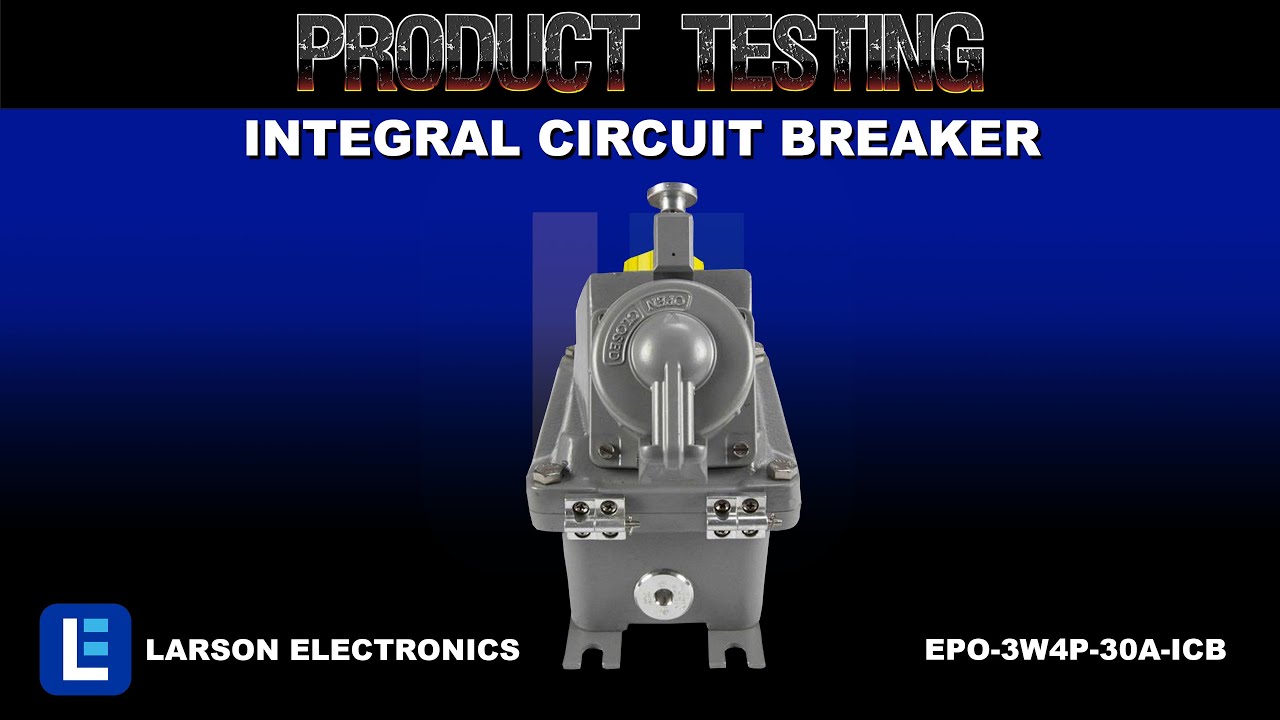Explosion Proof Receptacle - Integral Circuit Breaker - Class 2 ...