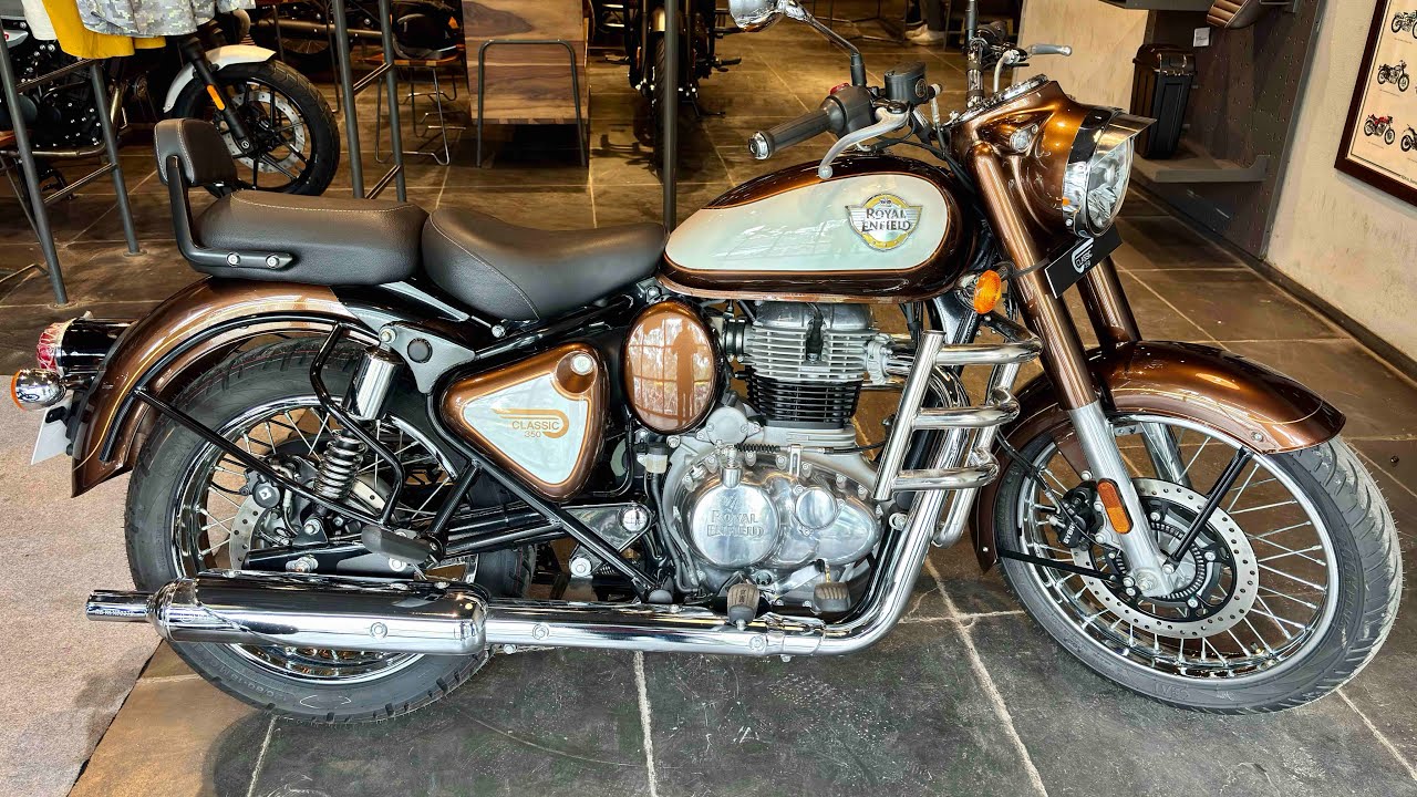 2024 New Royal Enfield Classic 350 Medallion Bronze Detailed Review🔥 ...