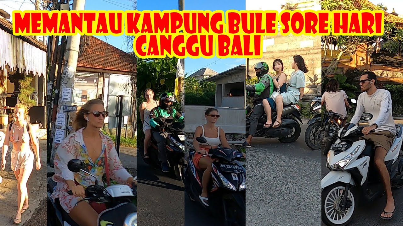 Memantau Kampung Bule Canggu Bali Shortcut Canggu to Berawa Canggu ...
