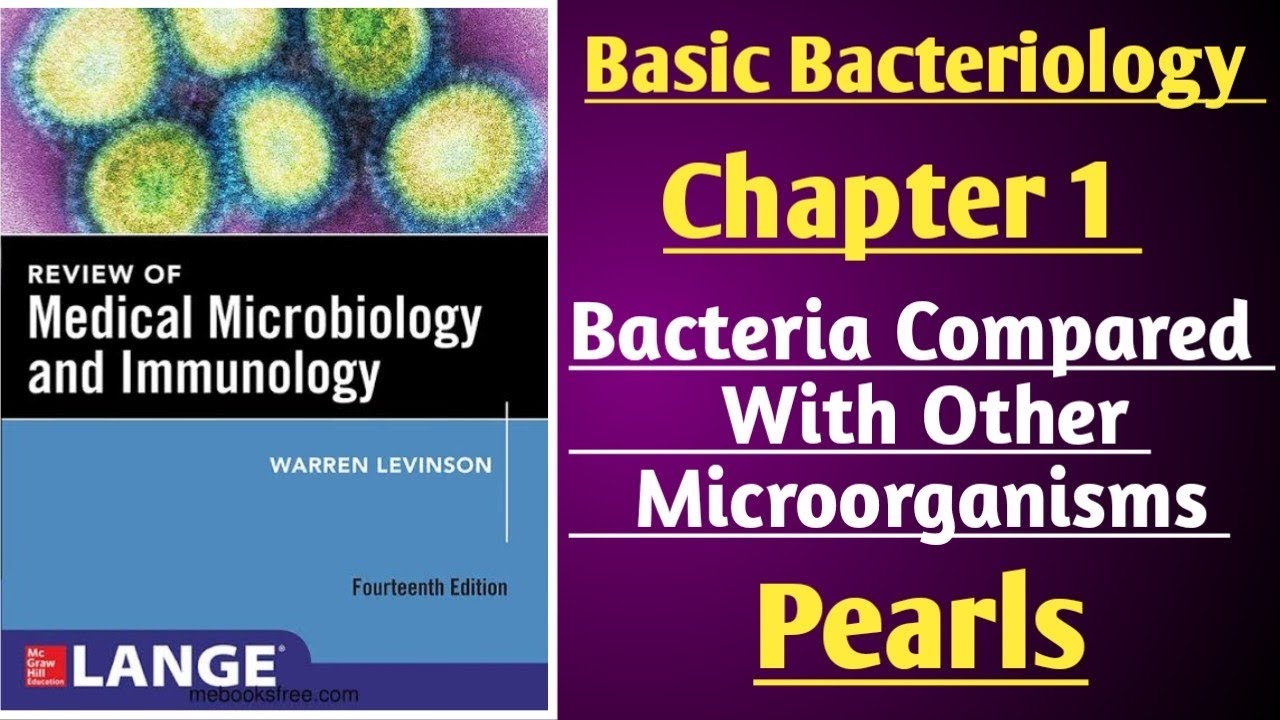 Levinson Microbiology Lecture || Basic Bacteriology Lecture Chapter 1 ...