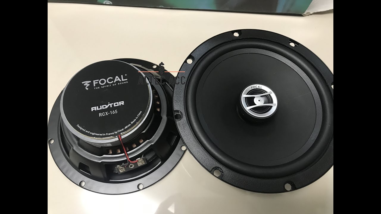 FOCAL AUDITOR SERIES RCX-165 6.5″ INCH (165mm) 120W 2-Way SPEAKER - YouTube