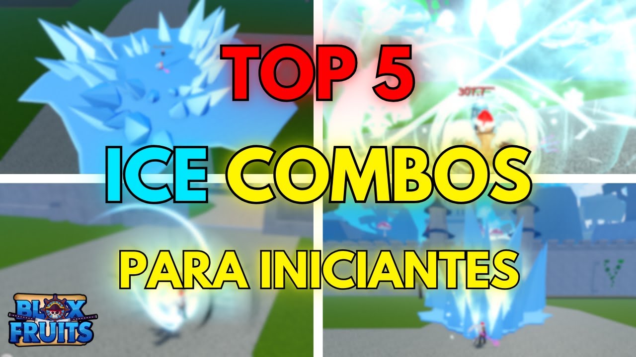 Top 5 MELHORES Combos de ICE para Iniciantes! (Blox Fruits) 🧊 - YouTube